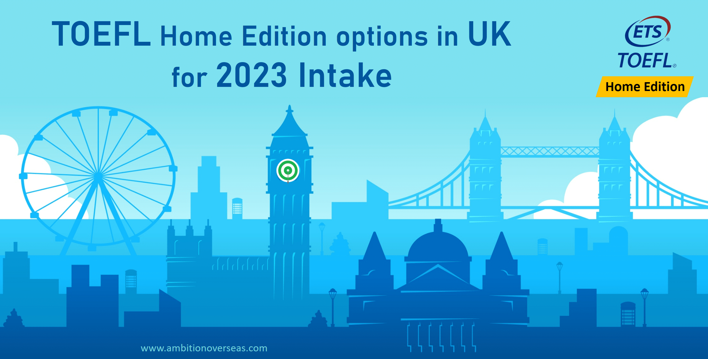 TOEFL Home Edition options in UK for 2023 Intake - AmBition Overseas